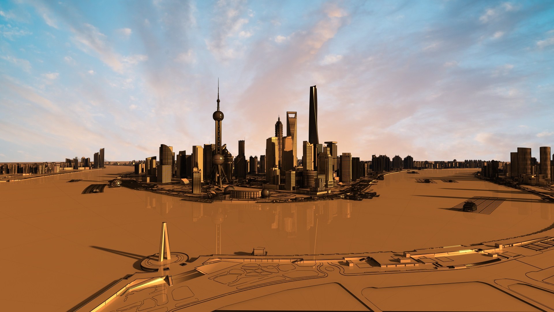 Shanghai Model - TurboSquid 1867979