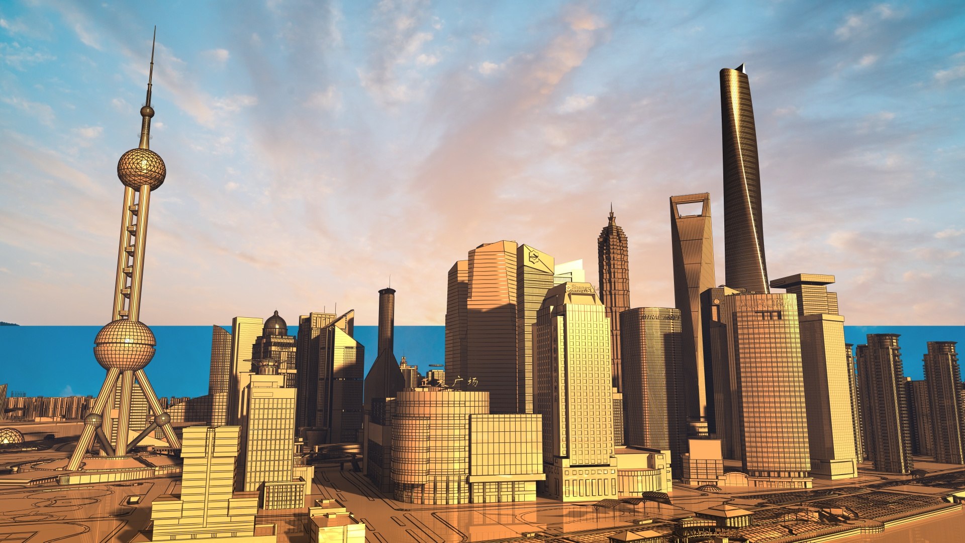 Shanghai Model - TurboSquid 1867979