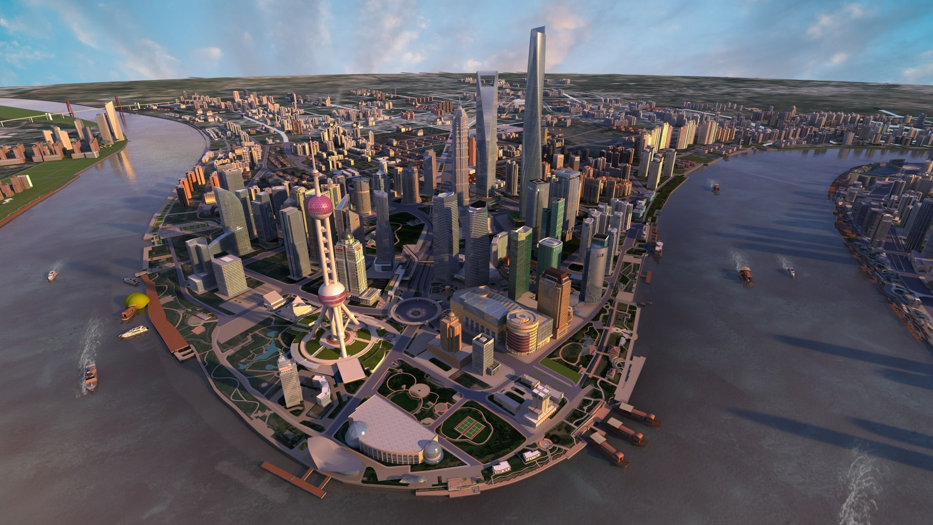 Shanghai Model - TurboSquid 1867979