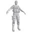Paramilitary Soldier 3d Model