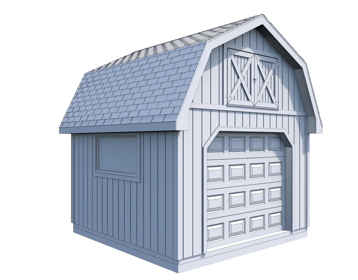 3d Garage Cars Storage Model
