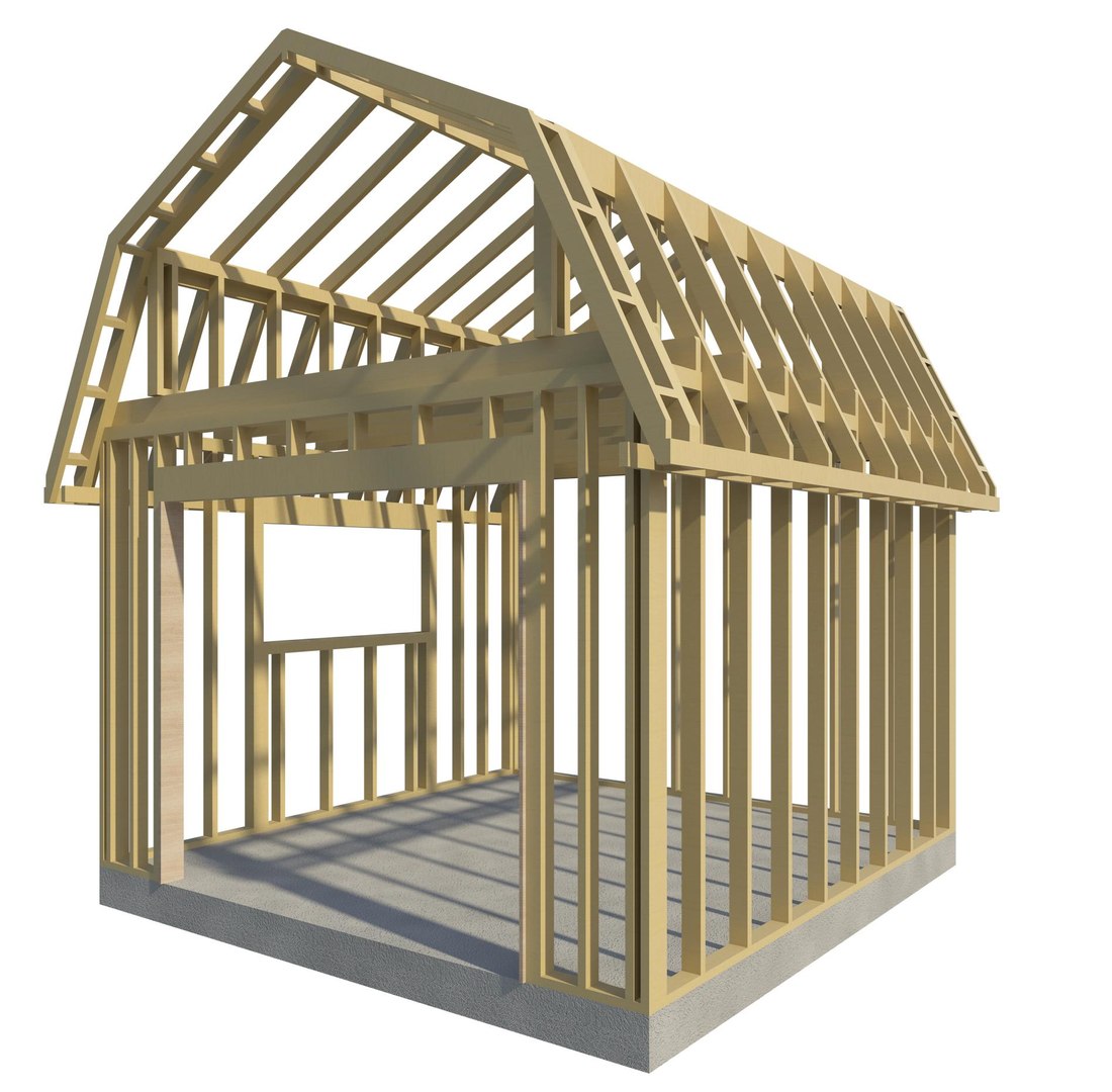 3d Garage Cars Storage Model