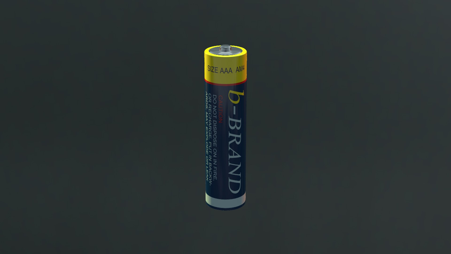 3ds Max Generic Aaa Battery
