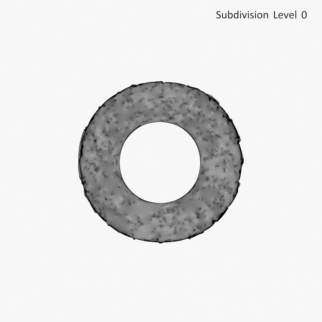 Realistic Float Ring 12 3D Model - TurboSquid 1356726