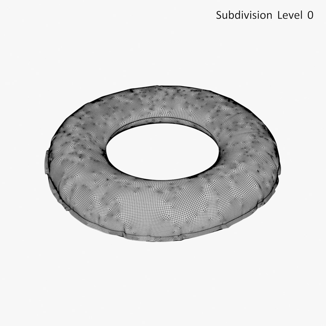 Realistic Float Ring 12 3D Model - TurboSquid 1356726