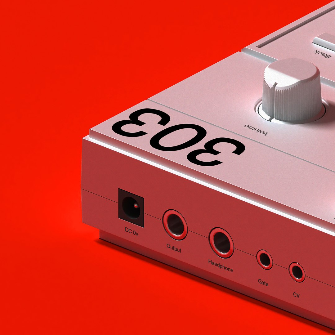 Roland TB-303 Synthesizer 3D Model - TurboSquid 2032708