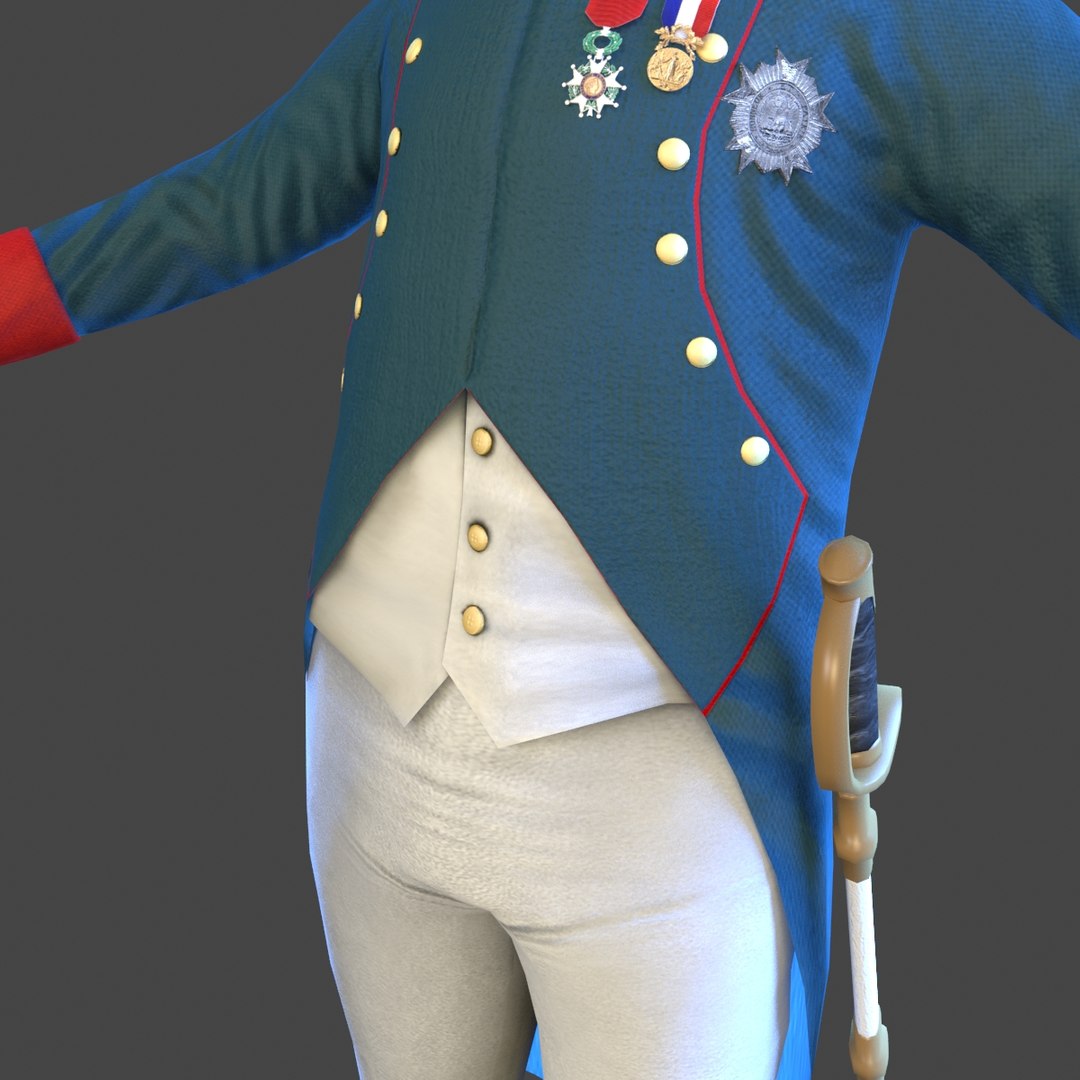 3D Napoleon Bonaparte - TurboSquid 1457847