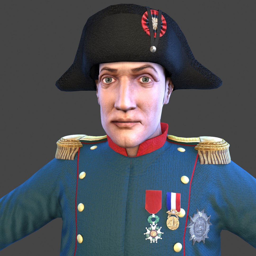 3D Napoleon Bonaparte - TurboSquid 1457847
