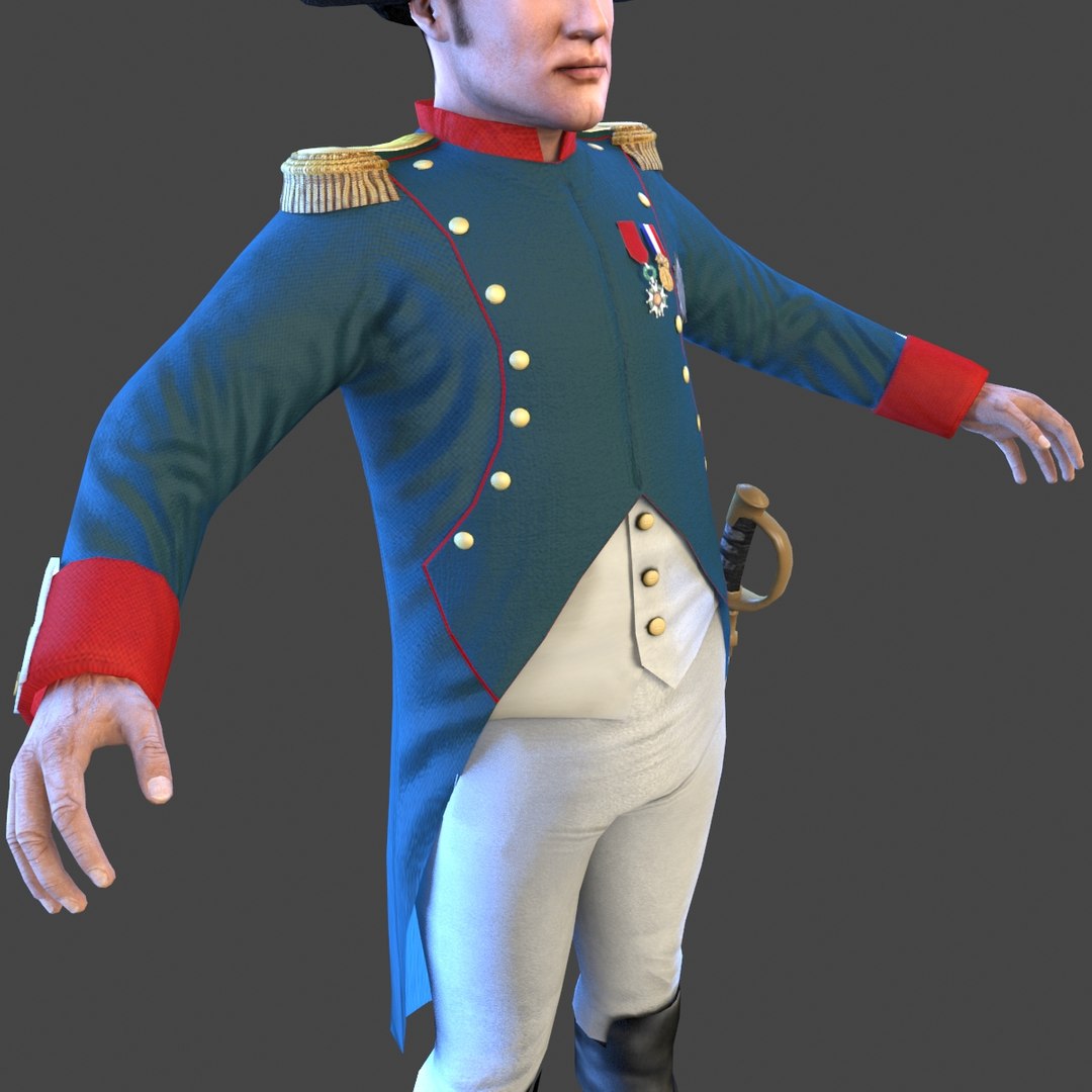 3D napoleon bonaparte - TurboSquid 1457847