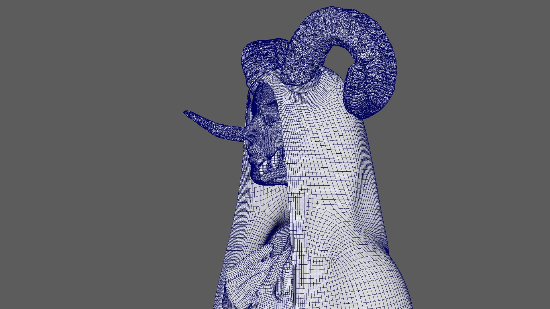 3D Demon Lady Model - TurboSquid 2223102