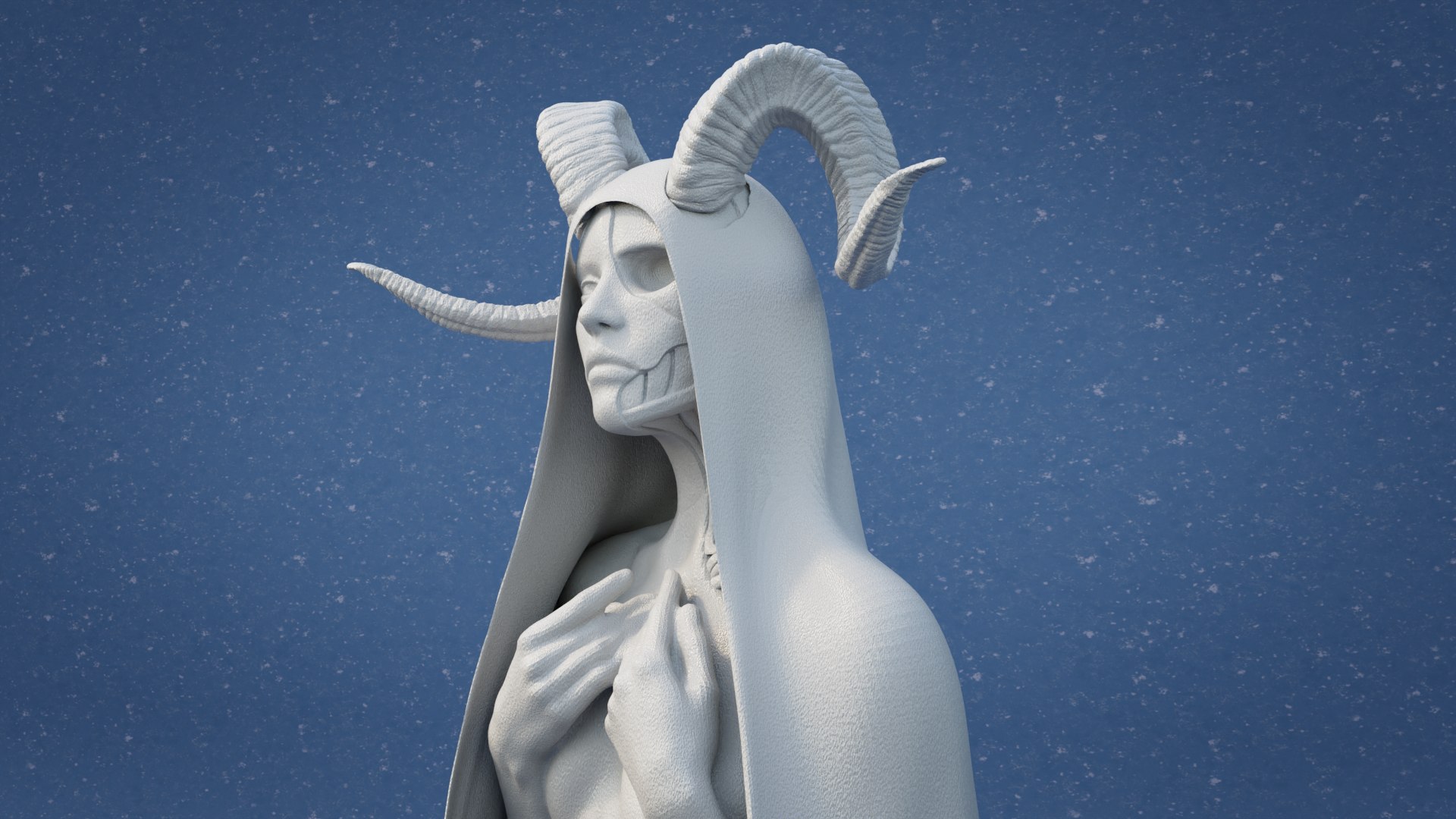 3D Demon Lady Model - TurboSquid 2223102