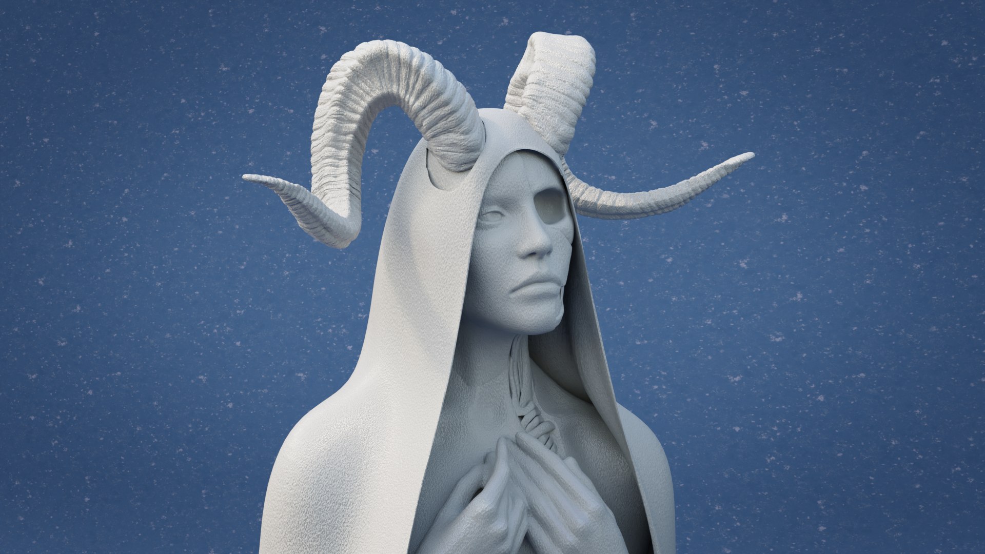 3D Demon Lady Model - TurboSquid 2223102