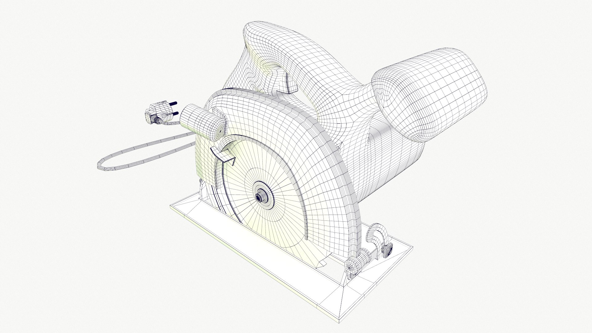 Circular Saw 3D Model - TurboSquid 2320078