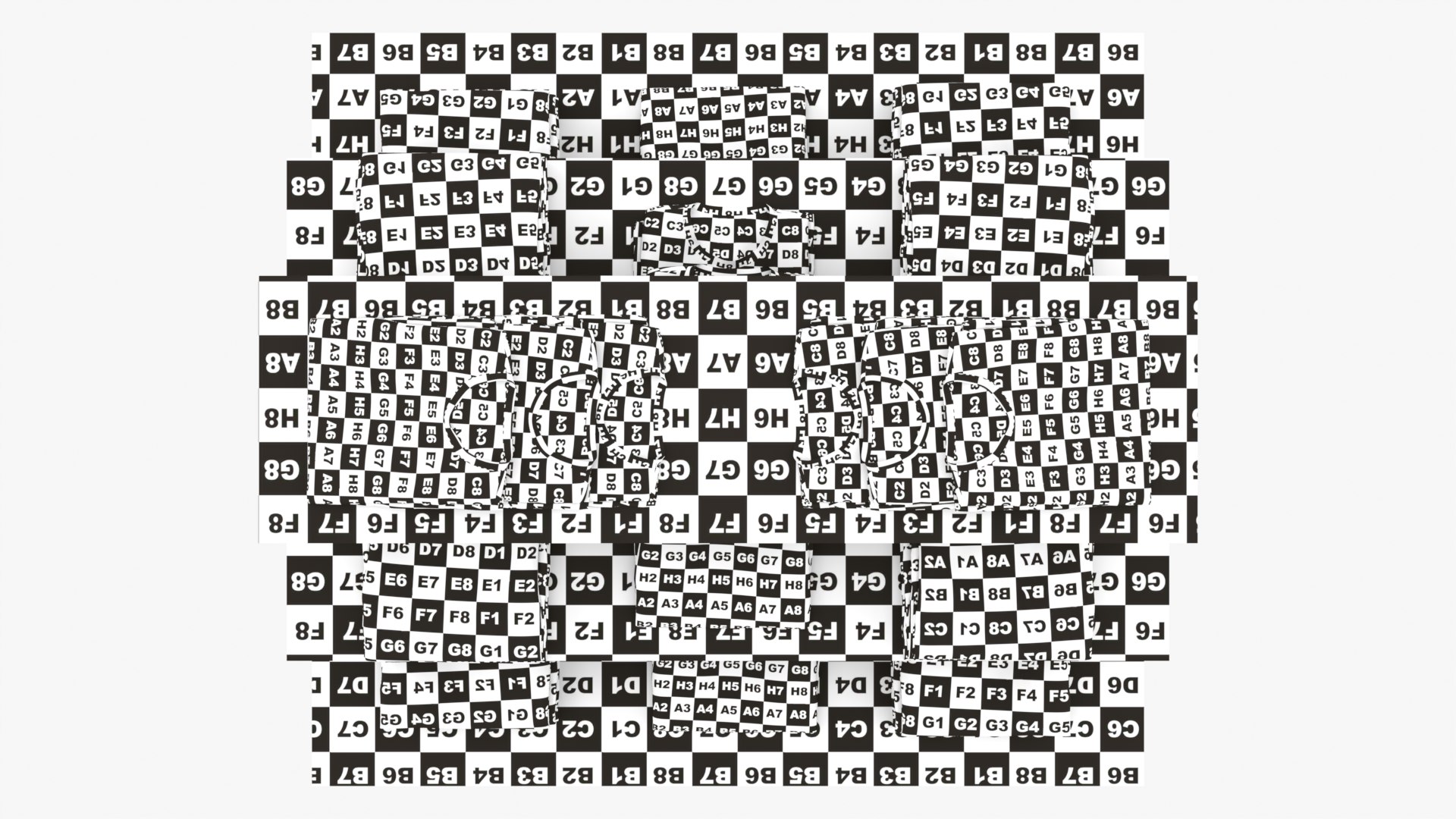 3D T-Shirt Pyramid Display 2 - TurboSquid 1982670