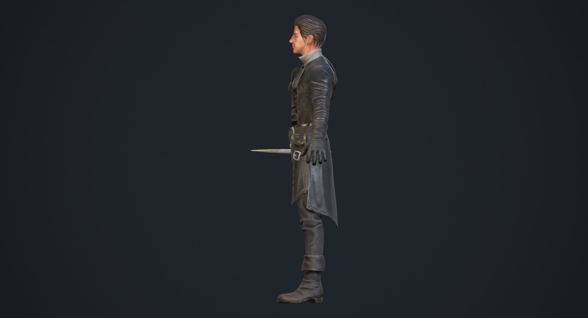 3D Model Real-time Rigged Hero Rogue - TurboSquid 1289774