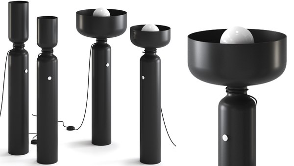 3D Spotlight Volumes by Andlight Floor Lamp - TurboSquid 1881354