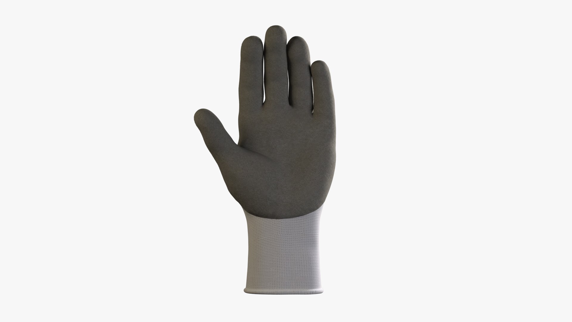 Hi-Res HD Work Nitrile Glove Model - TurboSquid 2113101