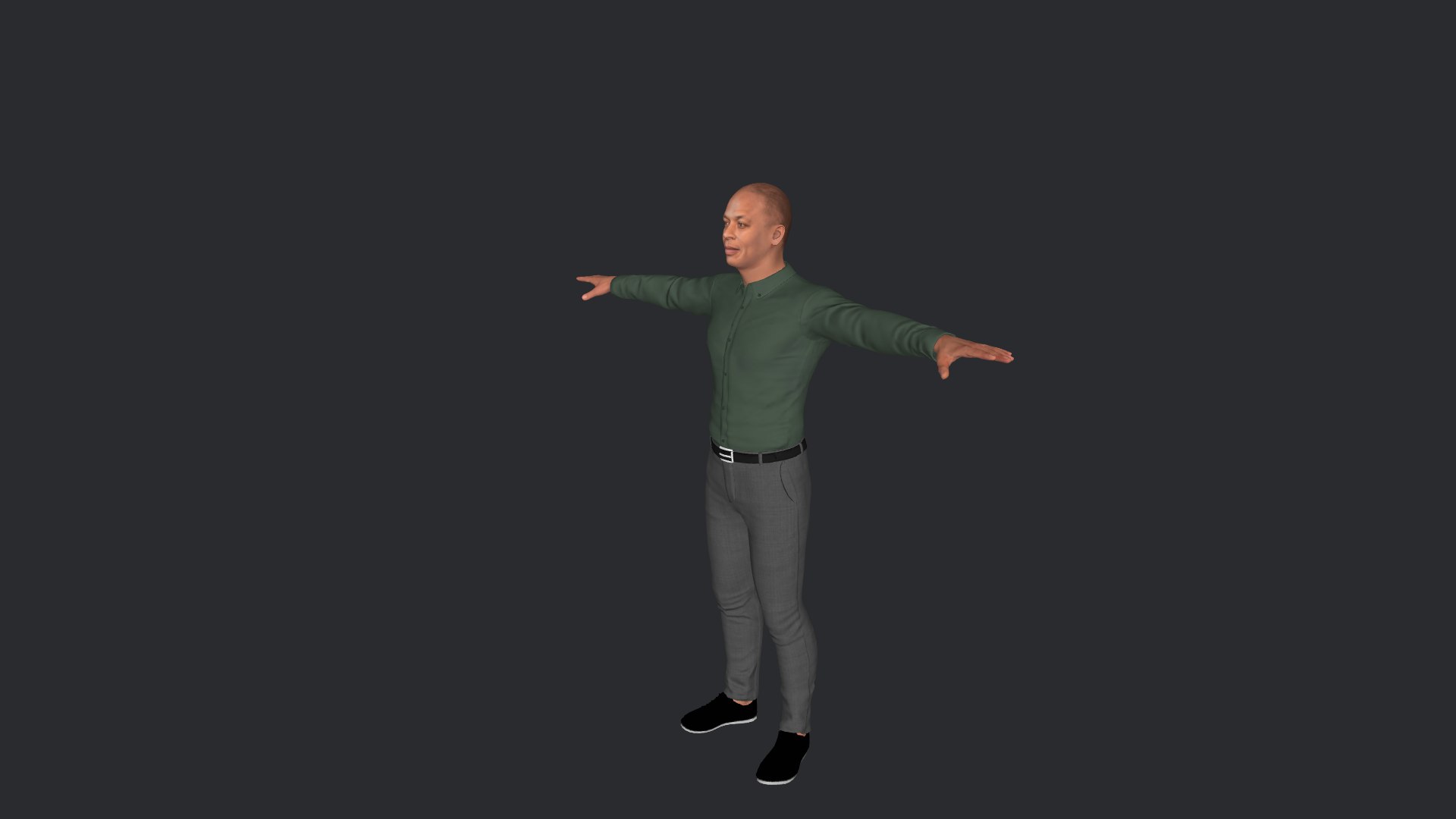 3D Dr Dre Hyper Realistic Full Body Fully Rigged Character - TurboSquid ...