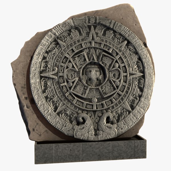 3D aztec calendar - TurboSquid 1377850