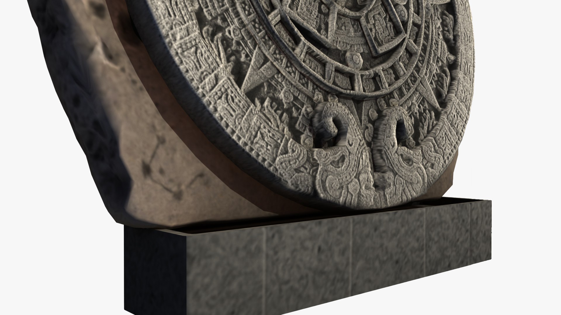 3D Aztec Calendar - TurboSquid 1377850