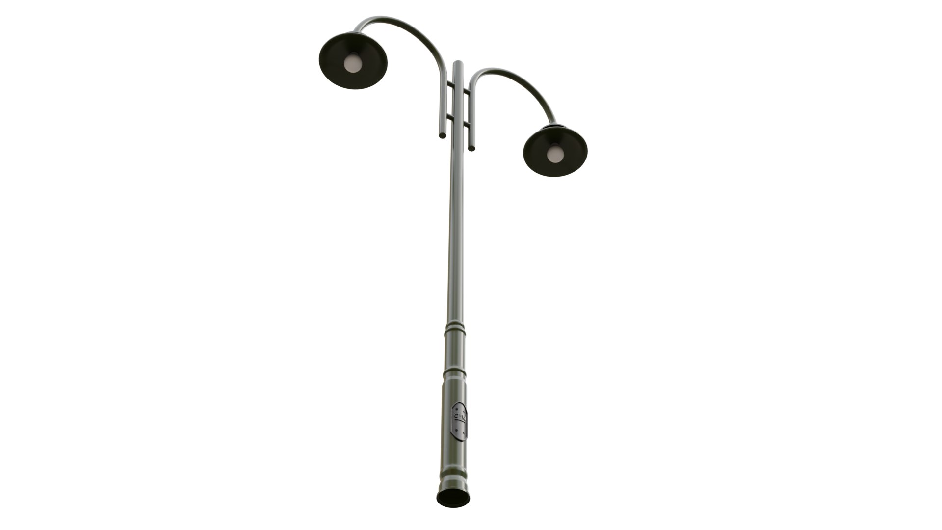 Street Lamp Double V2 3D Model - TurboSquid 2134290