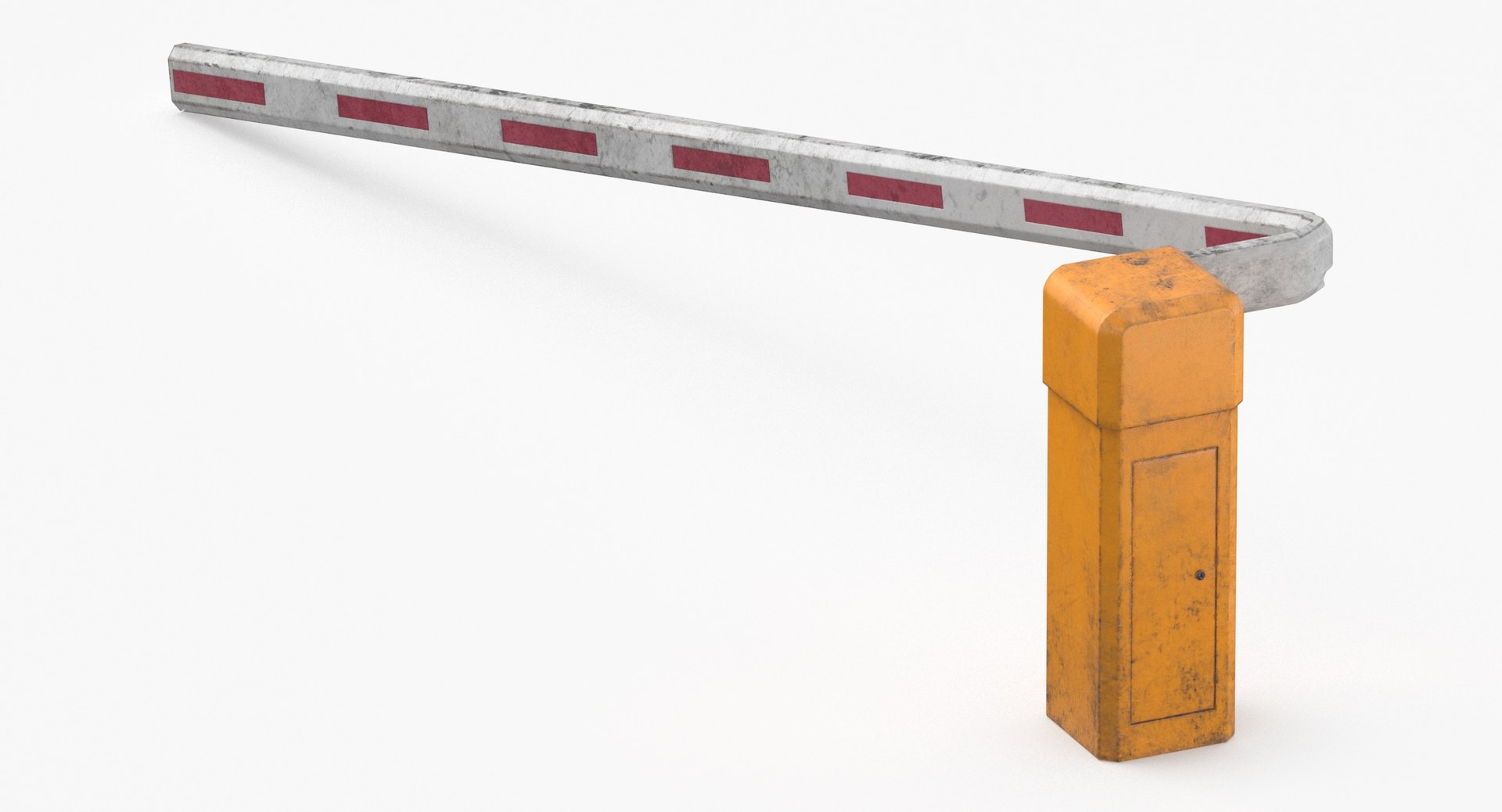 Boom Gate Damaged 3D - TurboSquid 1875351