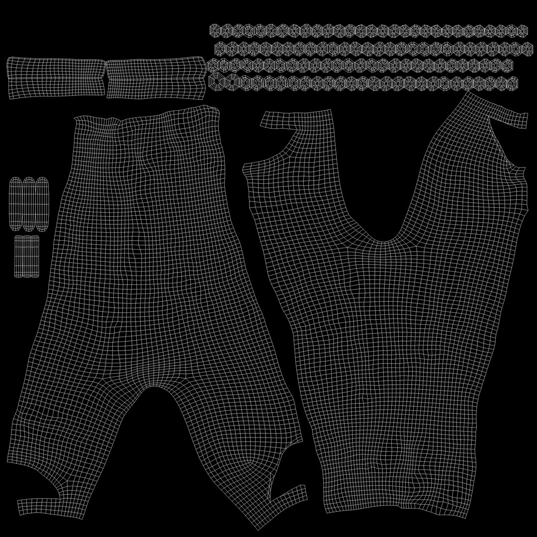 Pants With Volumetric Pockets 3D - TurboSquid 1965113