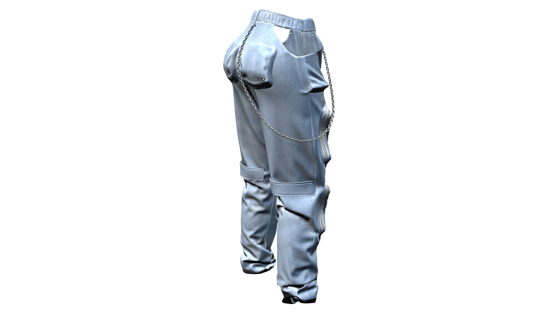 Pants With Volumetric Pockets 3D - TurboSquid 1965113