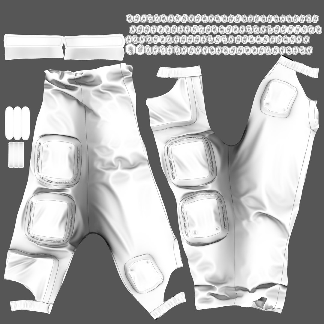 Pants With Volumetric Pockets 3D - TurboSquid 1965113