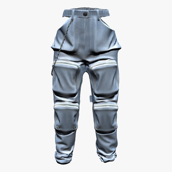 Pants With Volumetric Pockets 3D - TurboSquid 1965113
