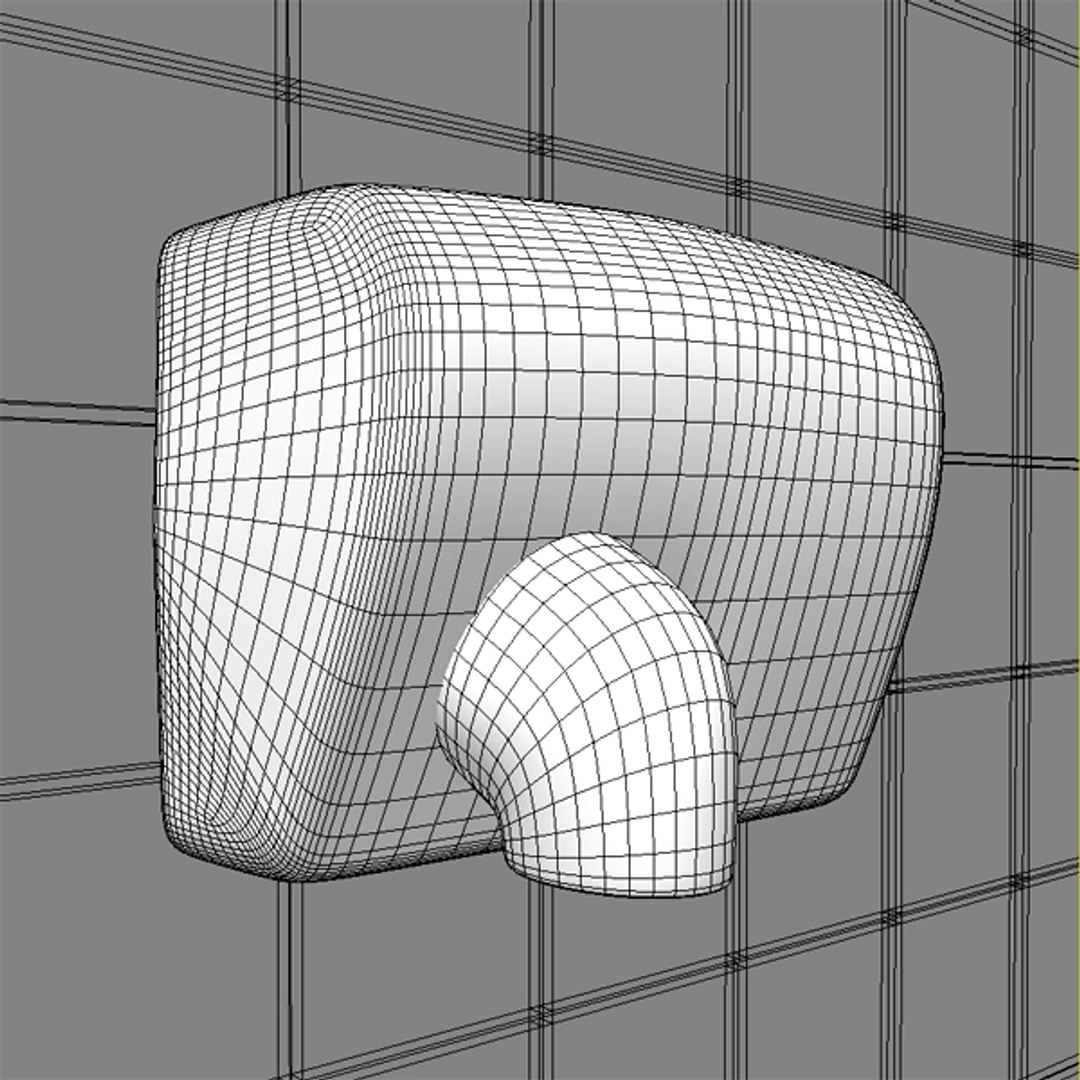 3d 3 modern hand dryers