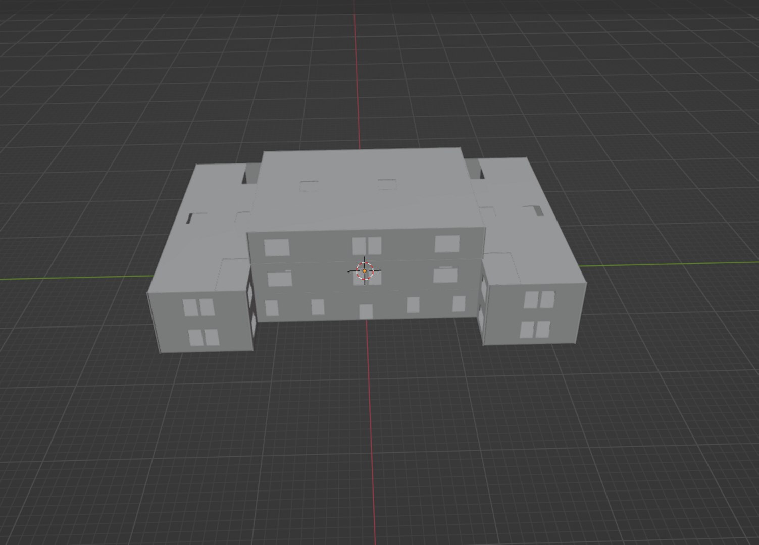modelo 3d School Building for Gaming Environment - TurboSquid 2068091