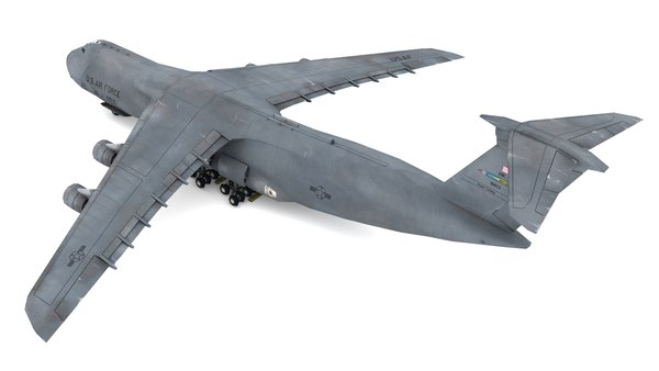 modelo 3d Lockheed C-5 Galaxy - TurboSquid 1460724