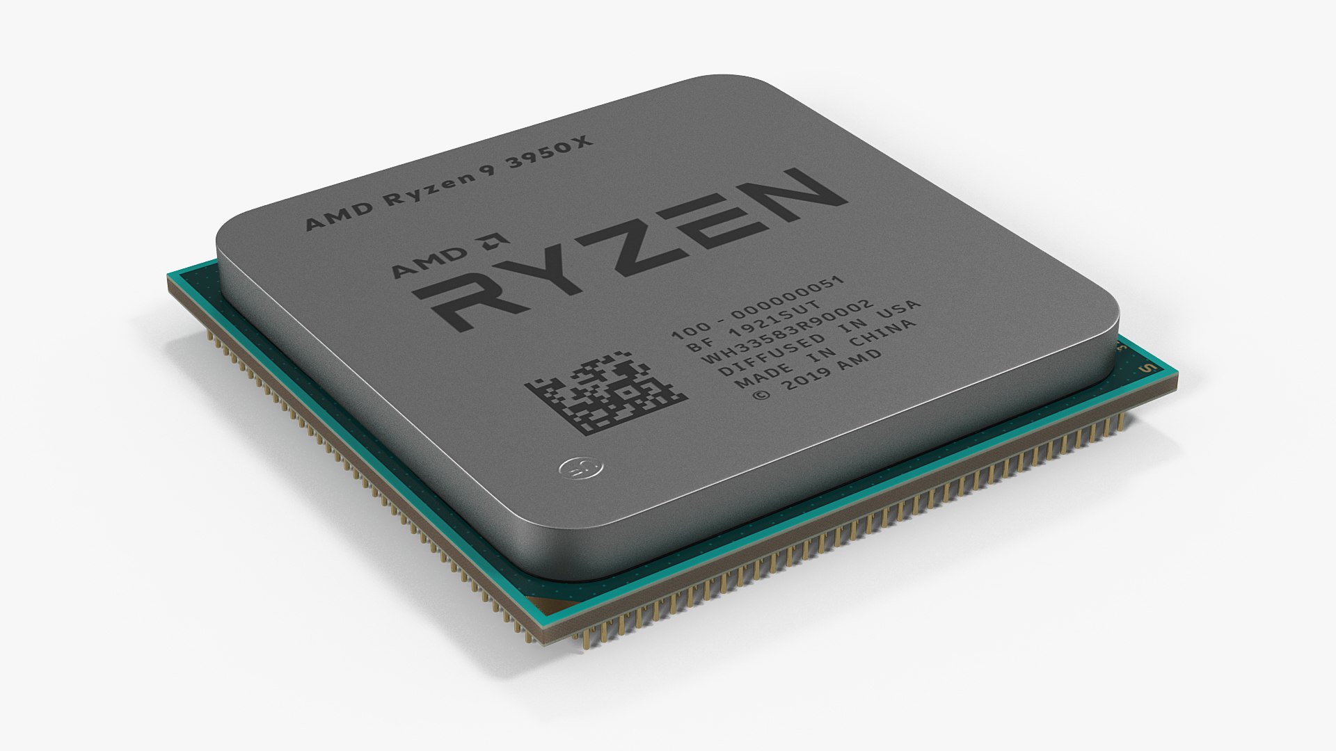 Amd ryzen 9 cpu model - TurboSquid 1434227