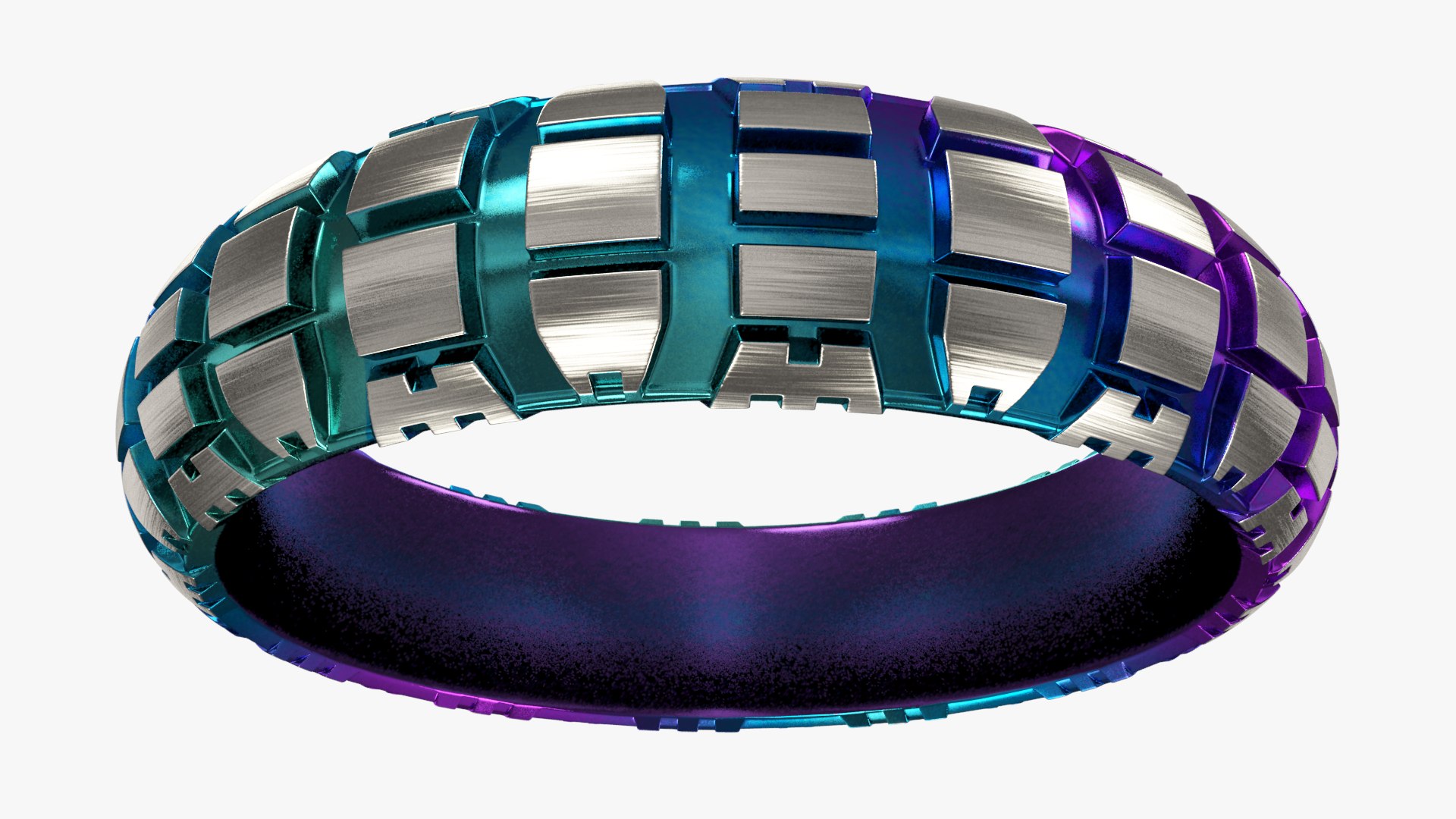 3D Model Tyre Pattern Ring - TurboSquid 2010341