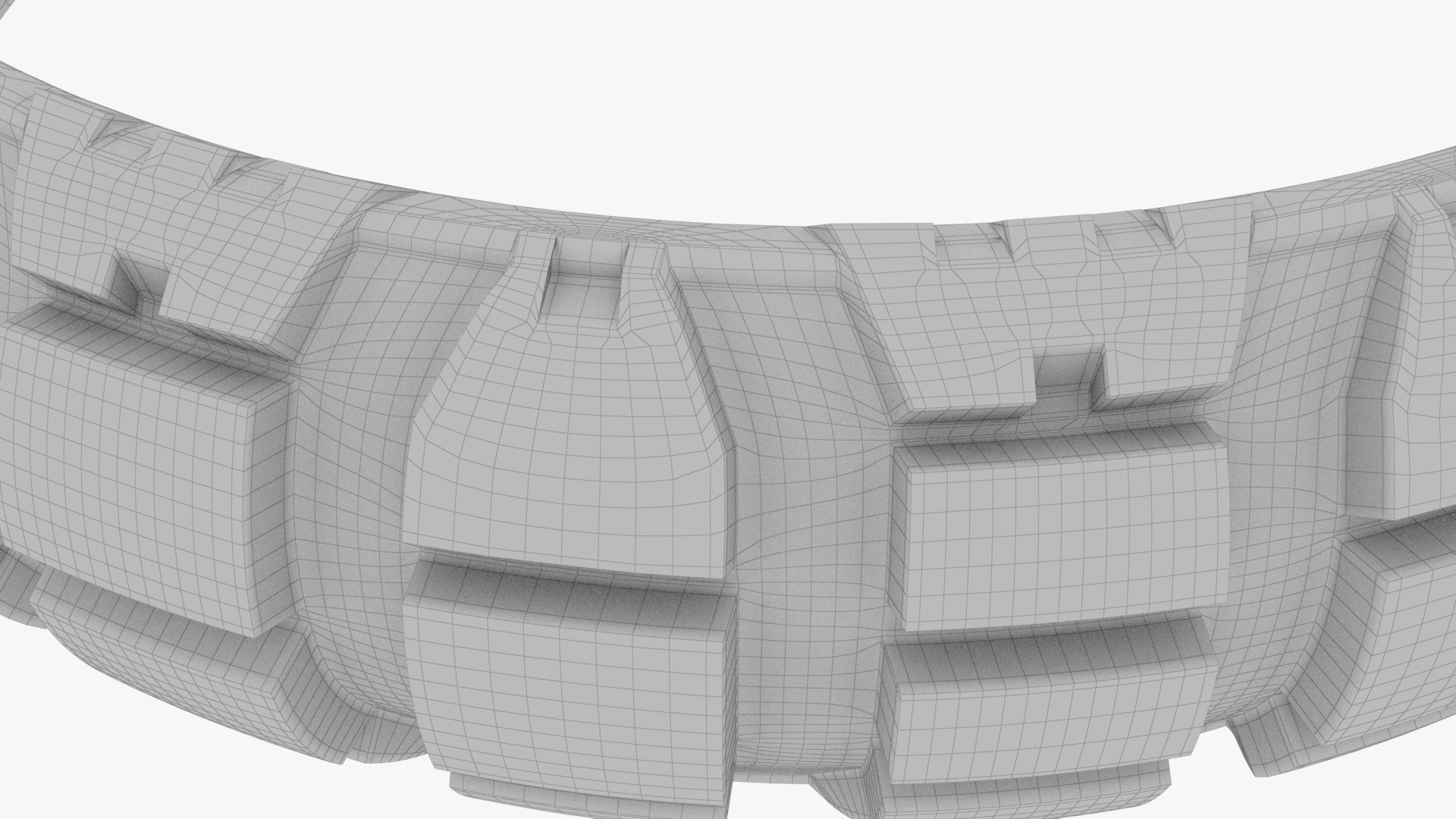 3D Model Tyre Pattern Ring - TurboSquid 2010341