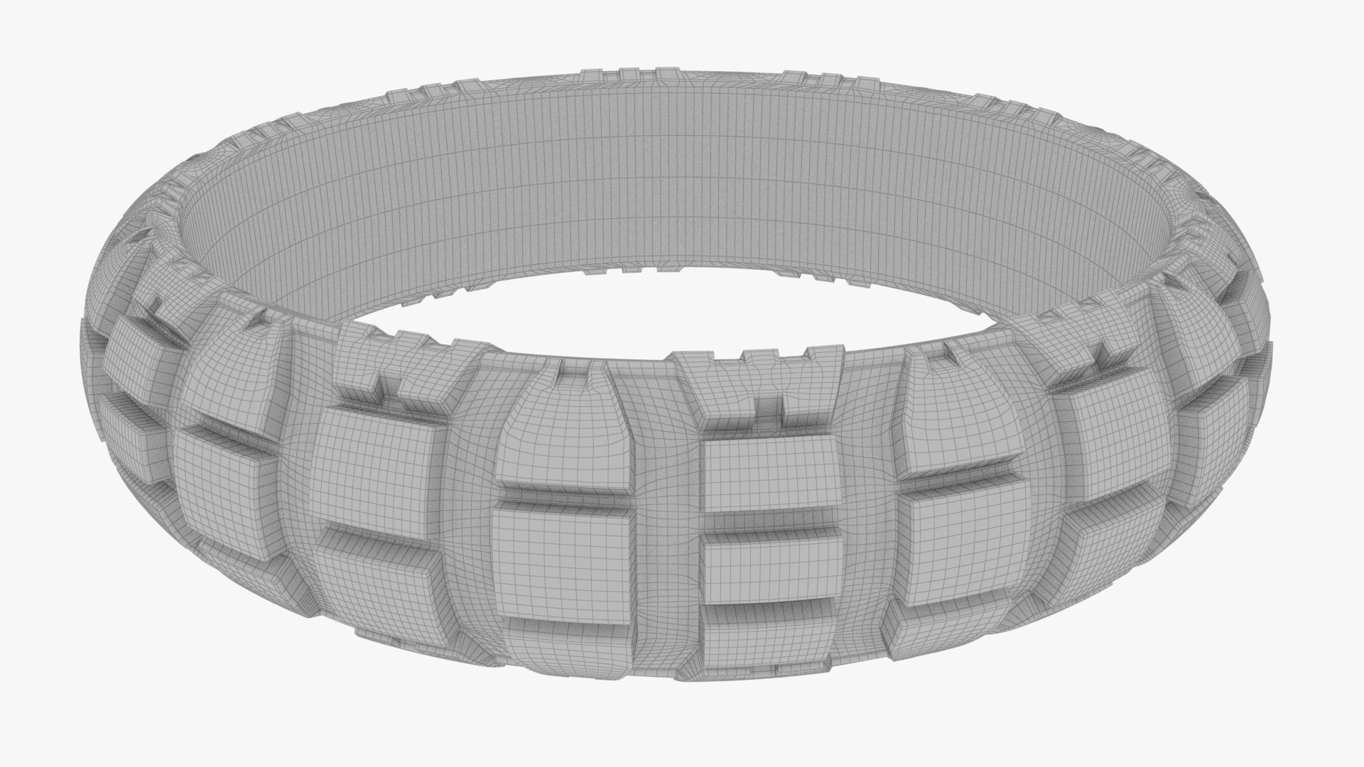 3D Model Tyre Pattern Ring - TurboSquid 2010341