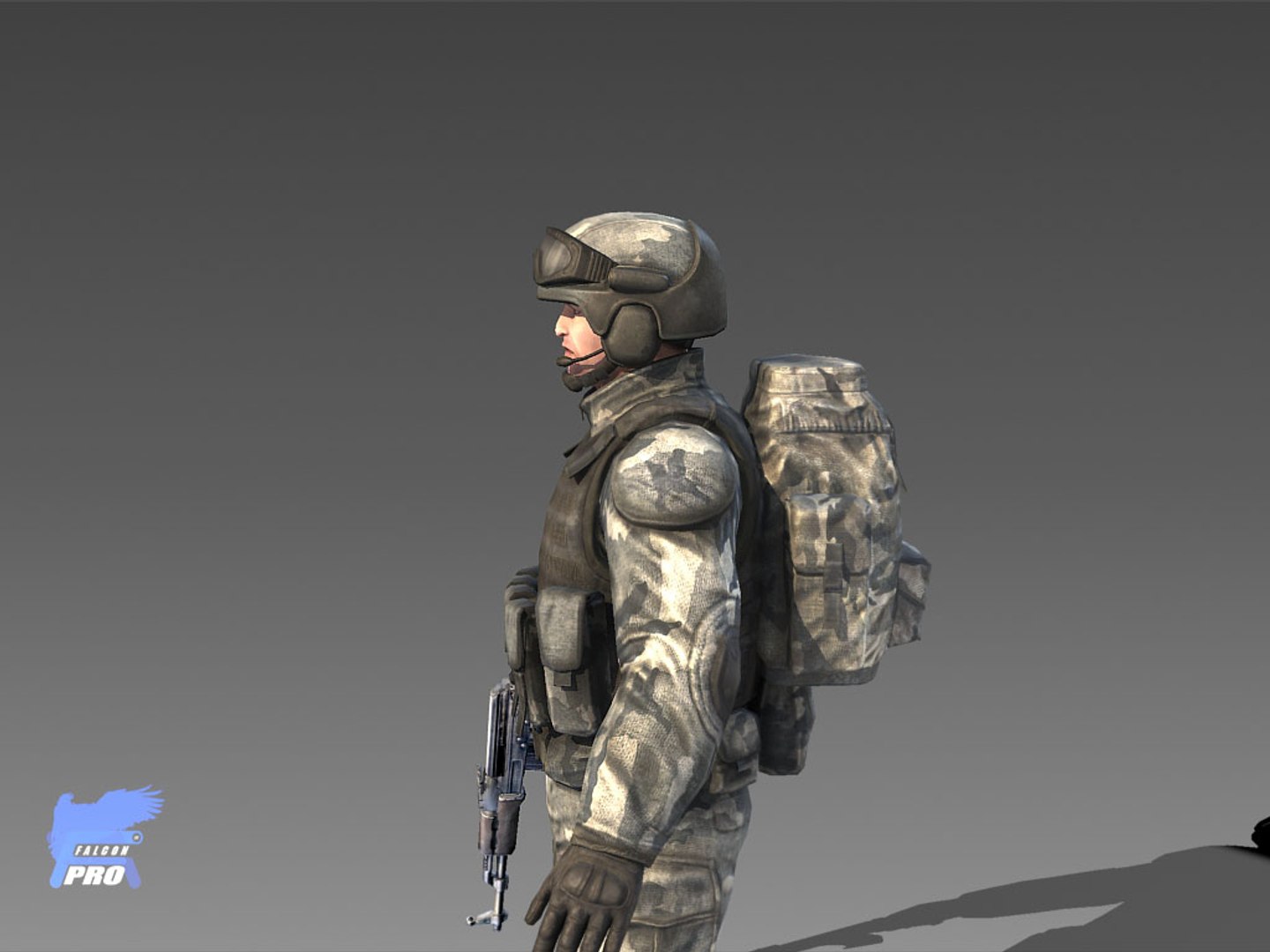 Universal Soldier 3d Model