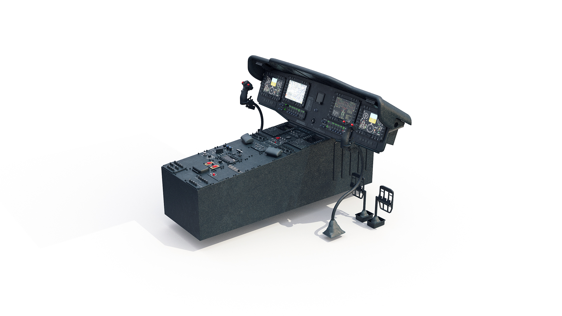 3D UH 60M Digital Dashboard - TurboSquid 2172490