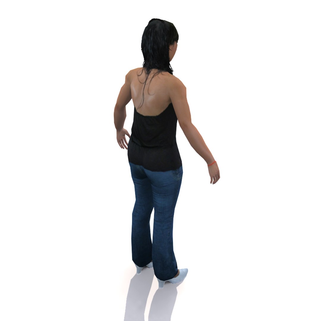 3ds Max Human Character Female