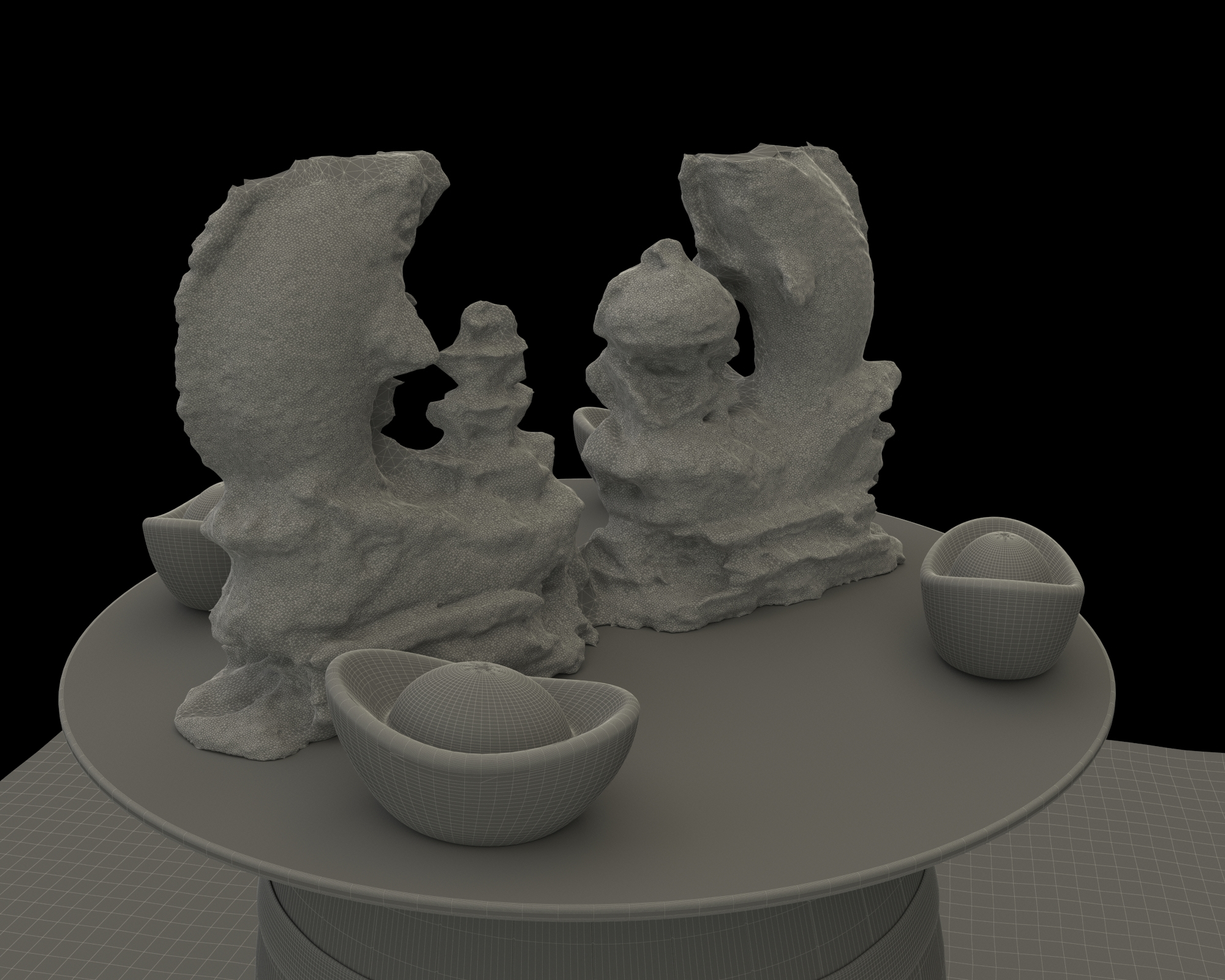 3D модель Китайская золотая рыбка - TurboSquid 2240691