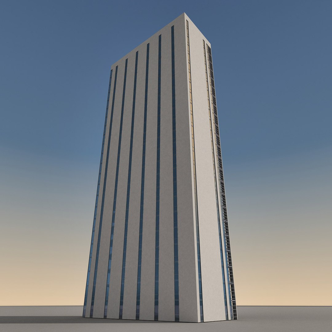 3d Modern Building Model