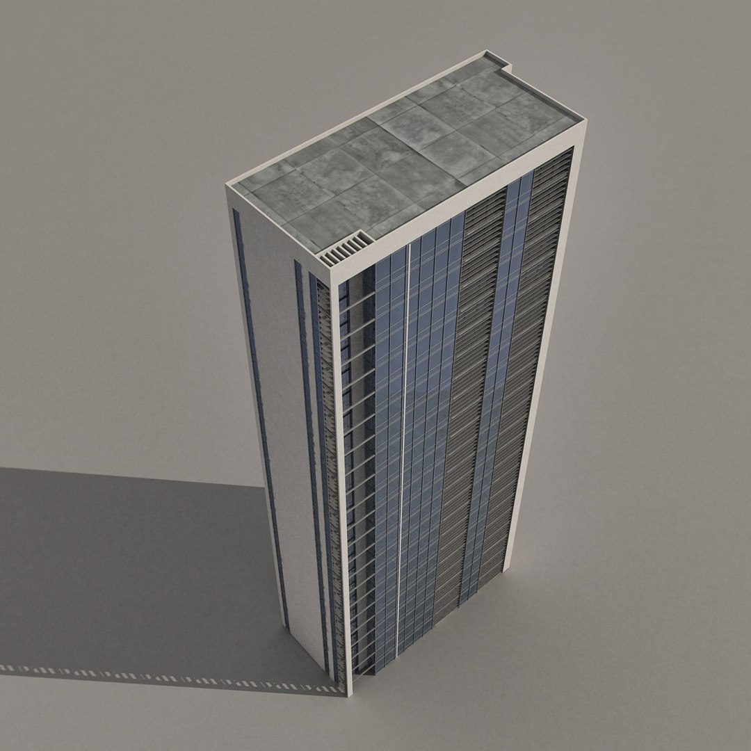 3d Modern Building Model