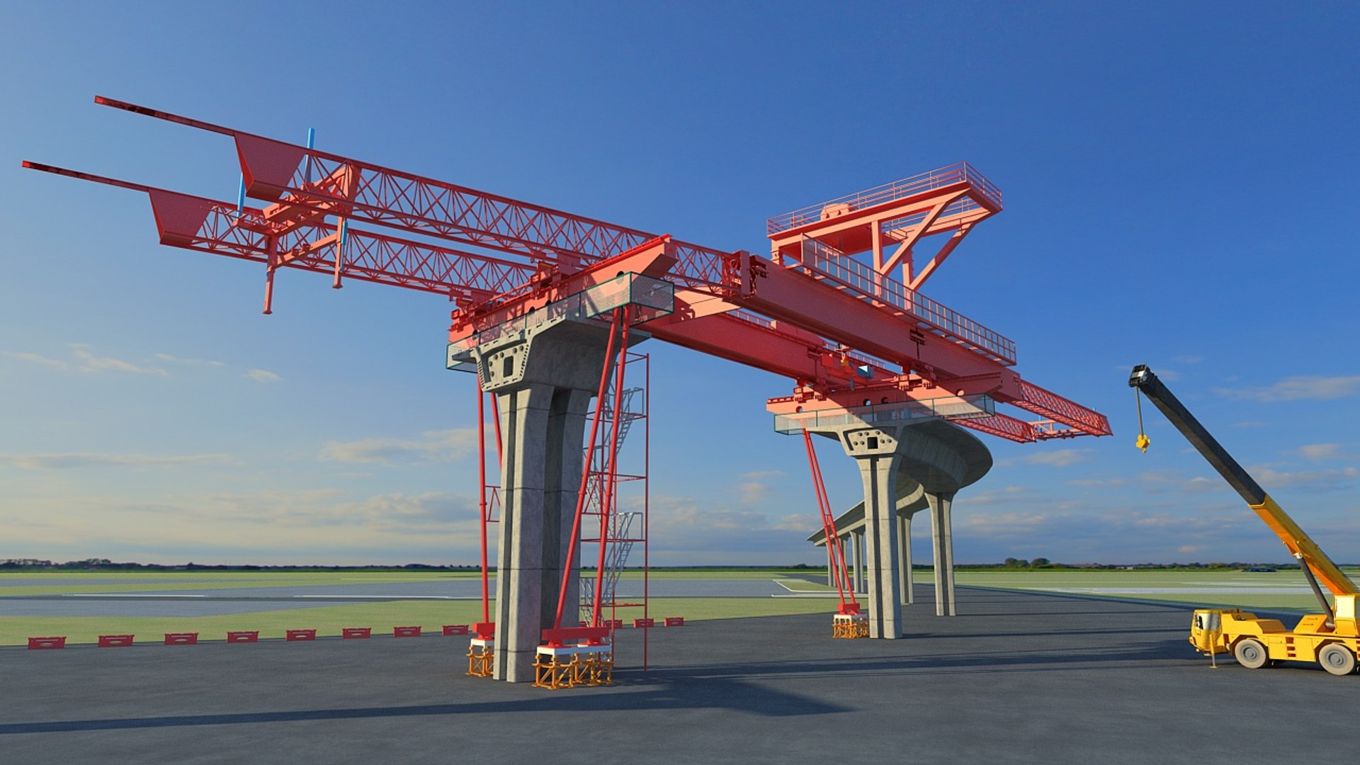 3D model Overhead Crane - TurboSquid 2085100