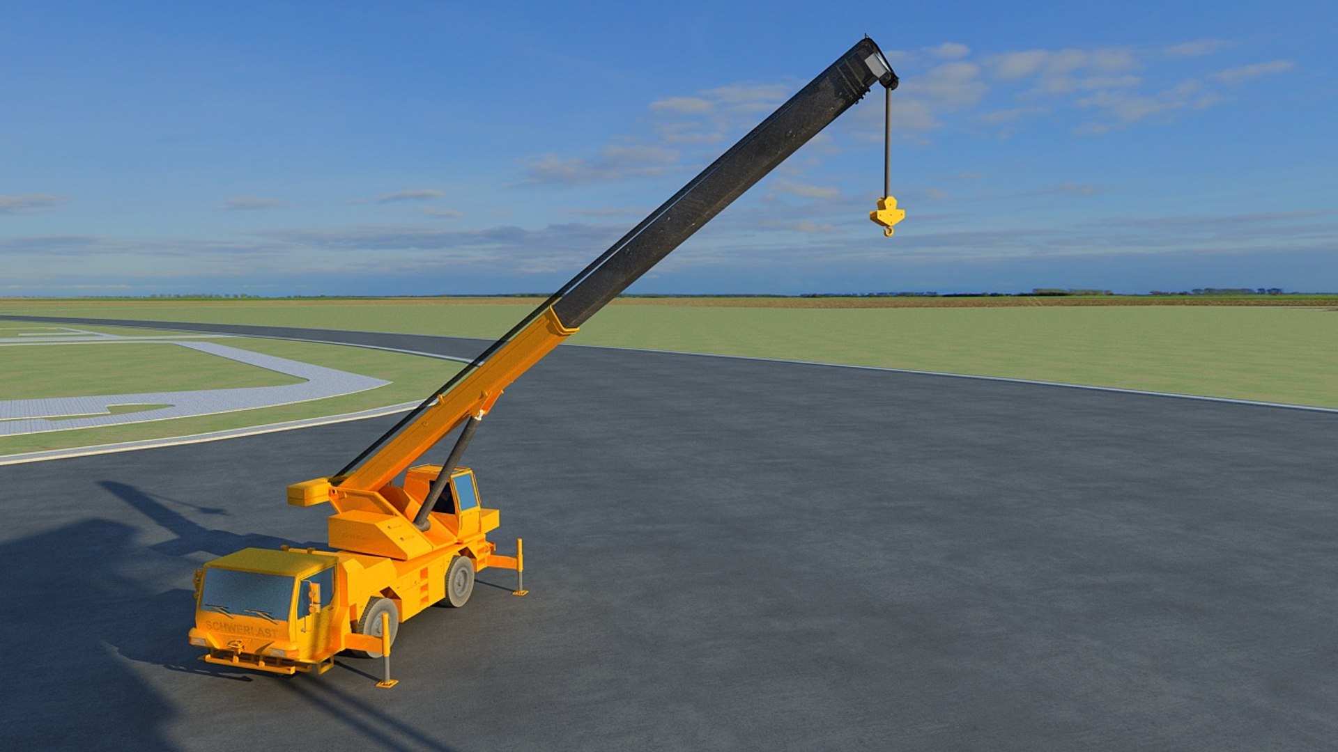 3D model Overhead Crane - TurboSquid 2085100