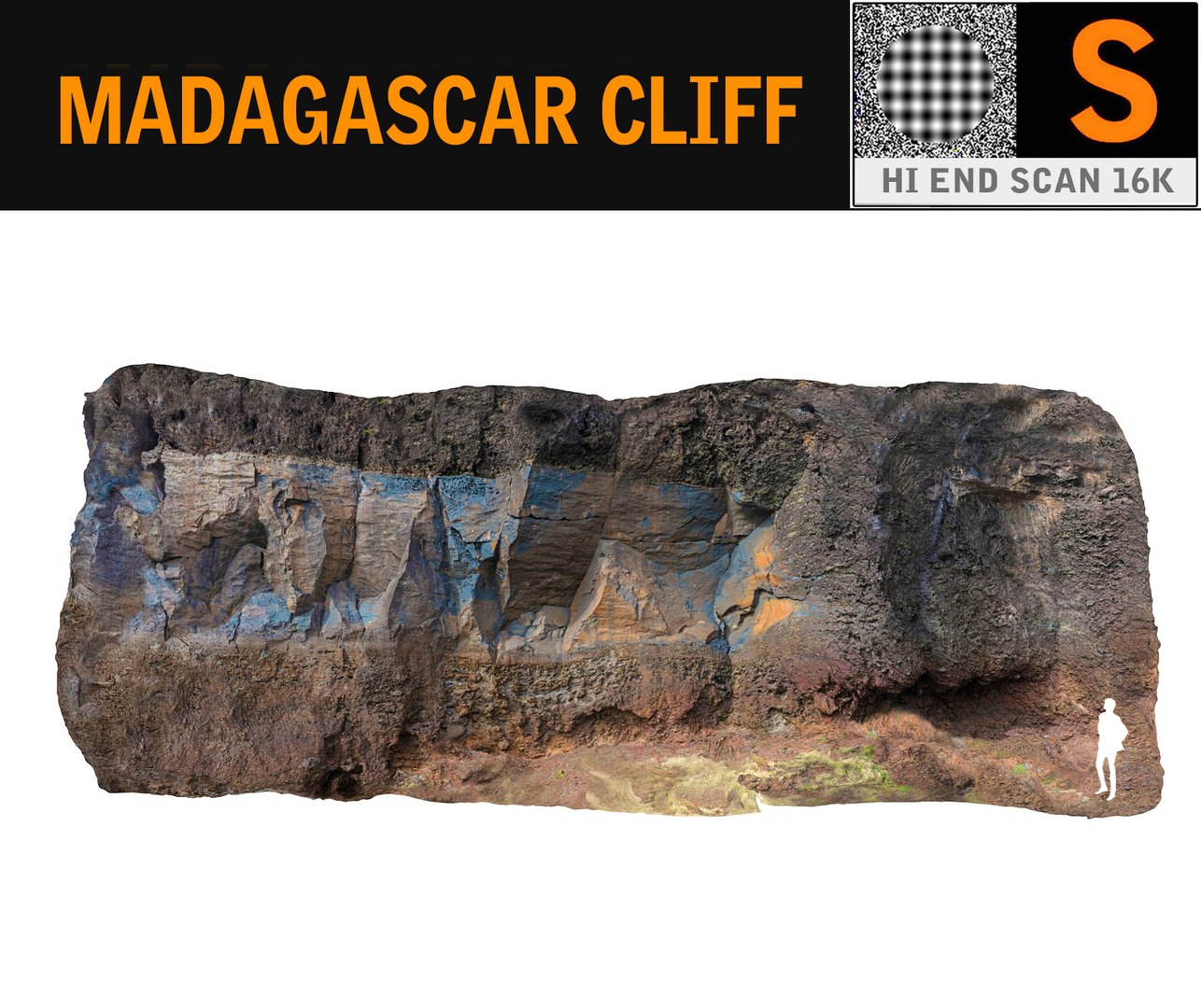 3D model madagascar cliff rock | 1146063 | TurboSquid