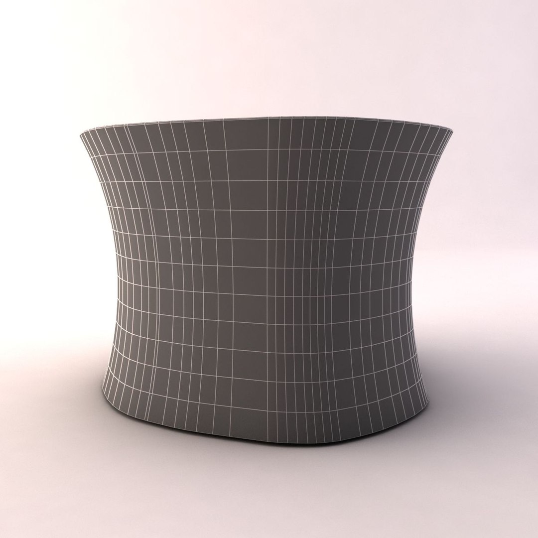 3d log coffee table model