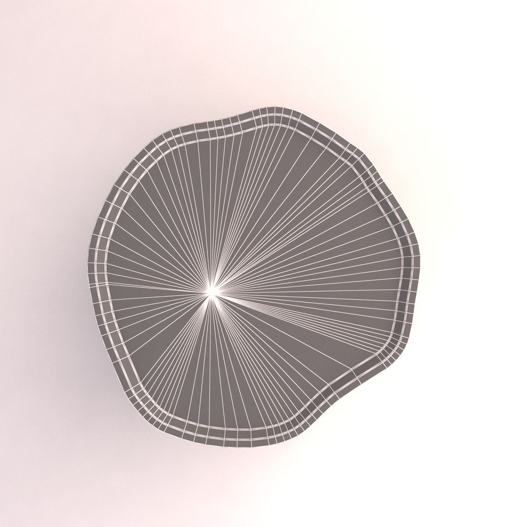 3d log coffee table model