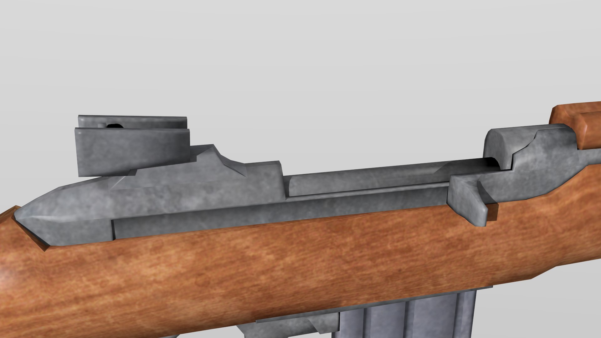 3d Model M1 Carbine