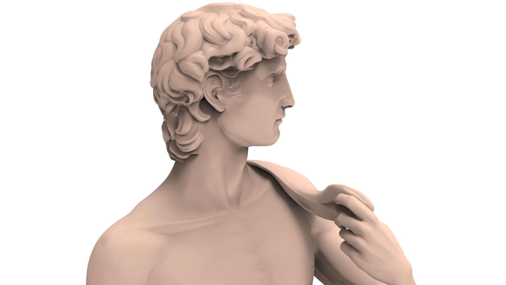 David Of Michelangelo 3D - TurboSquid 2147176